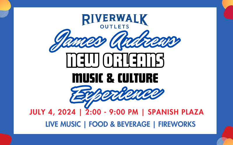 New Orleans Music & Culture Experience - Riverwalk Outlets - RockStep ...